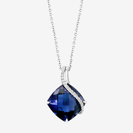 Click here for Effy Womens 1/10 CT. T.W. Genuine Blue Topaz 14K W... prices