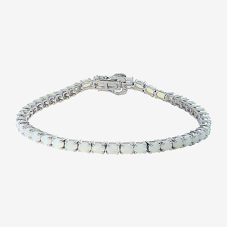 Click here for Effy Womens Genuine White Opal Sterling Silver 7 I... prices