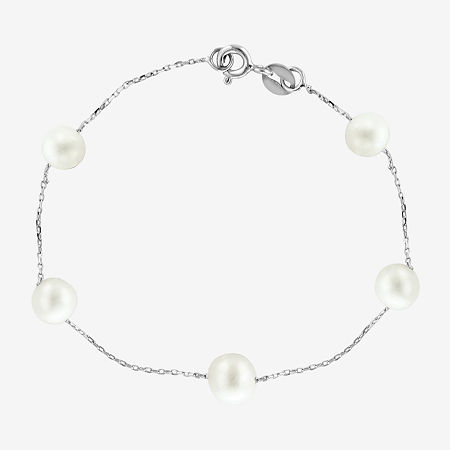 Click here for Effy White Cultured Freshwater Pearl Strand Bracel... prices