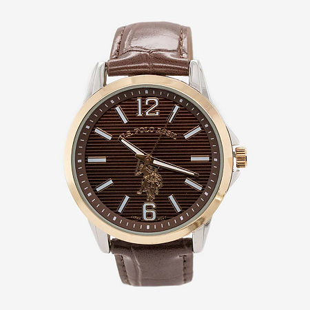 Click here for U.S. Polo Assn. Mens Brown Strap Watch Usc50622jc... prices