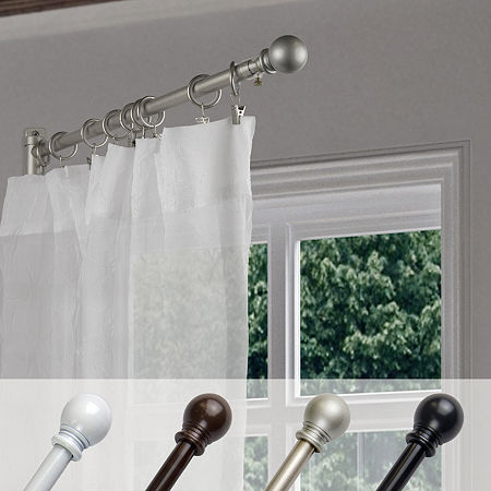 Click here for Rod Desyne Swing 5/8 IN Adjustable Curtain Rod  On... prices