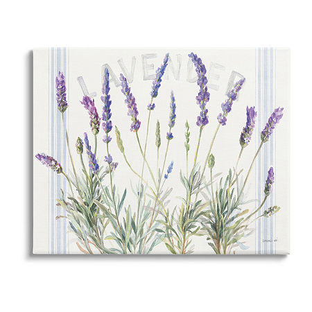 Click here for Stupell Industries Lavender Floral Bistro Stripes... prices