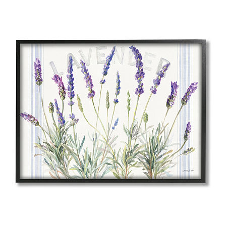 Click here for Stupell Industries Lavender Floral Bistro Stripes... prices