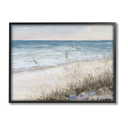Click here for Stupell Industries Traditional Beach Coast Line Fr... prices