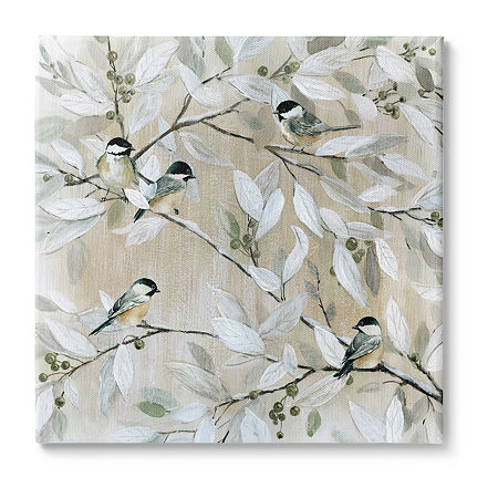 Click here for Stupell Industries Chickadee Birds On Tree Canvas... prices