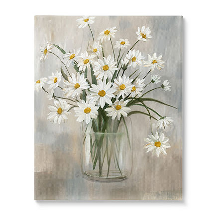 Click here for Stupell Industries Daisy Bloom Potted Flowers Canv... prices