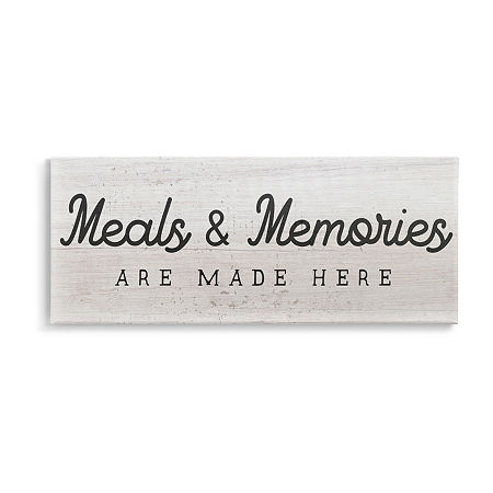 Click here for Stupell Industries Meals & Memories Made Here Canv... prices