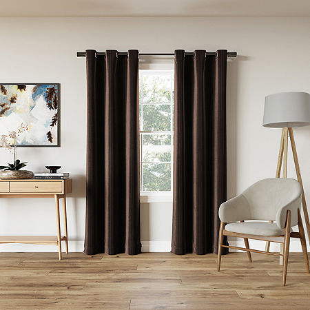 Click here for Cascade Pleated Velvet Blackout Grommet Curtain Pa... prices