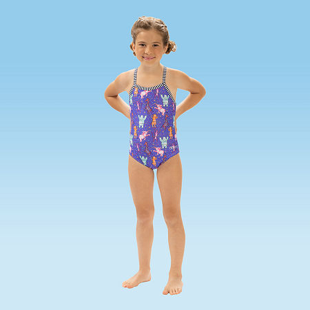 Click here for Dolfin Toddler & Little Girls Print One Piece Swim... prices