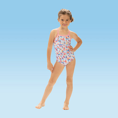 Click here for Dolfin Toddler & Little Girls Print One Piece Swim... prices