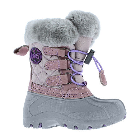 Click here for Totes Toddler Girls Lil Jenny2 Waterproof Flat Hee... prices