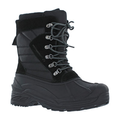 Weatherproof Mens Badger Waterproof Flat Heel Winter Boots - JCPenney