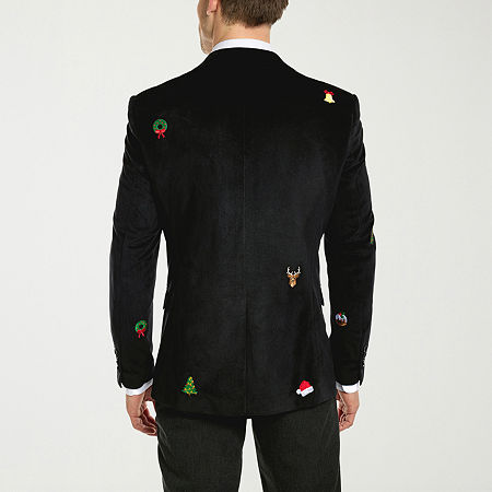 Click here for Opposuits Mens Slim Fit Blazer  42 Regular  Black prices