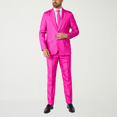Click here for Suitmeister Mens Solid Purple Color Suit - Pink prices
