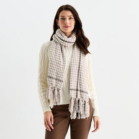 Click here for St. Johns Bay Chenille Scarf  One Size  Brown prices