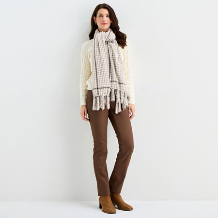 Click here for St. Johns Bay Chenille Scarf  One Size  Brown prices