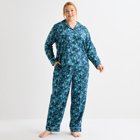 Click here for Liz Claiborne Womens Flannel Long Sleeve 2-pc. Mat... prices