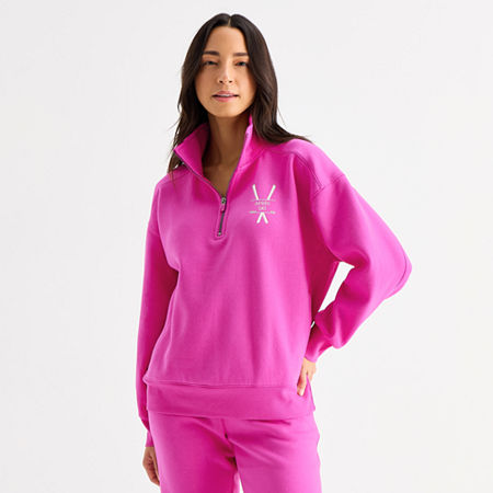 Click here for Xersion Womens Oversized Super Soft Fleece Half Zi... prices