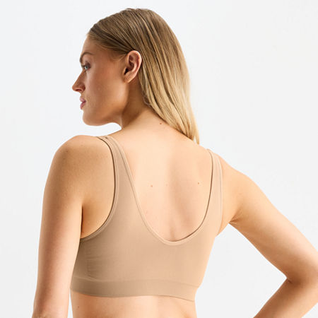 Click here for Ambrielle Seamless Womens Light Support Bralette... prices