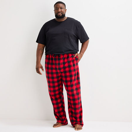 Click here for St. Johns Bay Mens Microfleece 1 Pair Big Pajama P... prices