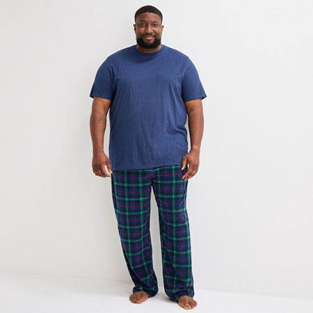 Click here for St. Johns Bay Mens Microfleece 1 Pair Big Pajama P... prices