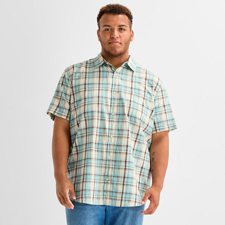 Click here for mutual weave Mens Short Sleeve Classic Fit Big and... prices