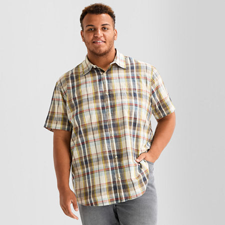 Click here for mutual weave Mens Short Sleeve Classic Fit Big and... prices