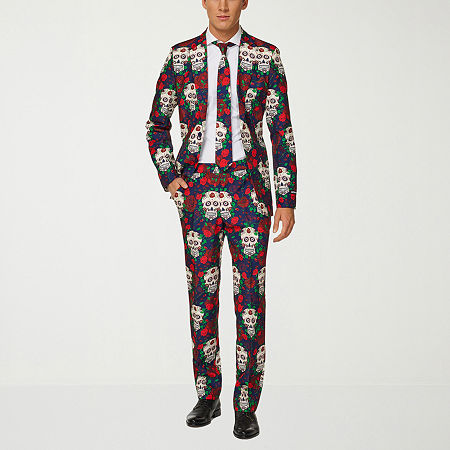 Click here for Suitmeister Day Of The Dead Mens 3-pc. Suit Set  S... prices