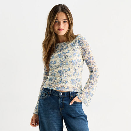 Click here for Arizona Womens Boat Neck Long Sleeve Juniors Sweat... prices