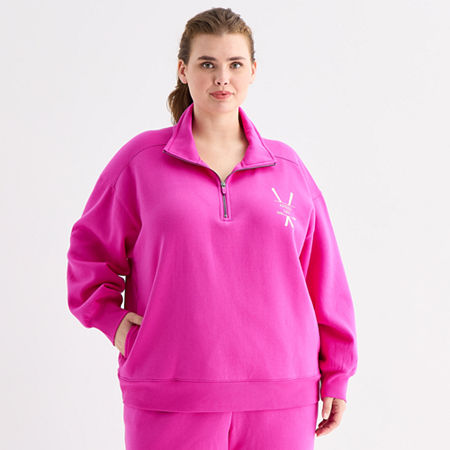 Click here for Xersion Womens Super Soft Fleece Half Zip Pullover... prices