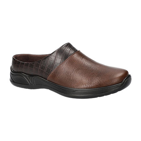 Click here for Easy Street Womens Janalee Comfort Mules - Tan Bro... prices