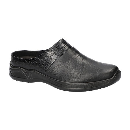 Click here for Easy Street Womens Janalee Comfort Mules - Black C... prices