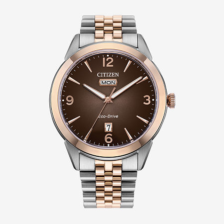 Click here for Citizen Mens Two Tone Stainless Steel Bracelet Wat... prices