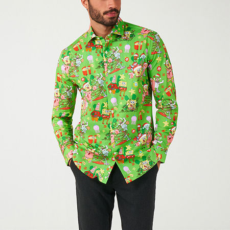 Click here for Opposuits Spongebob Mens Spongebob Long Sleeve Dre... prices