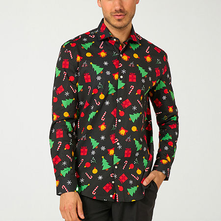 Click here for OppoSuits Mens Christmas Shirt - Festive Holiday I... prices