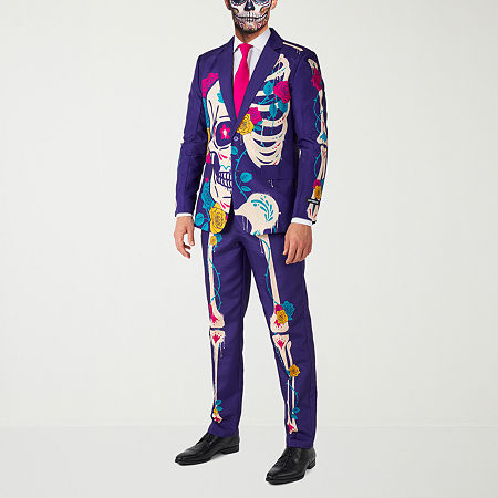 Click here for Suitmeister Sugar Skull Mens 3-pc. Suit Set  Small... prices