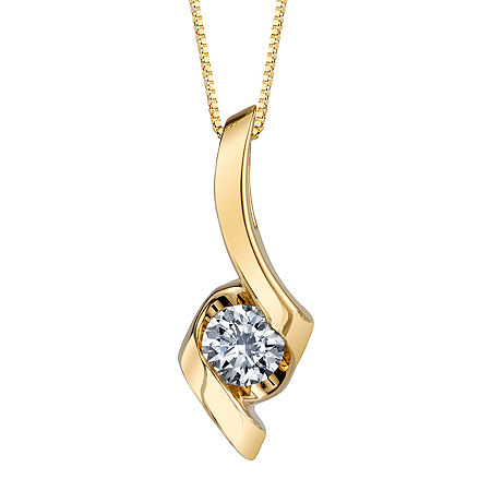Click here for Sirena 1/3 CT. Natural Diamond Solitaire 14K Yello... prices