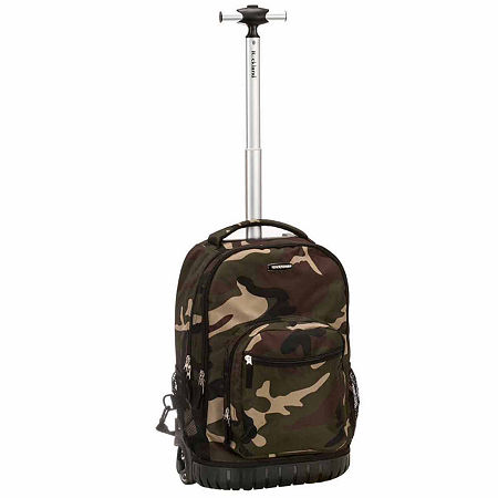 Click here for Rockland 19 Rolling Backpack - Camo prices