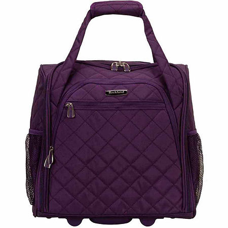 Rockland Melrose 15 2-Wheeled Underseat - Purple