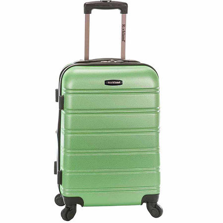 Rockland Melbourne 20 Hardside Carry-On Spinner - Green
