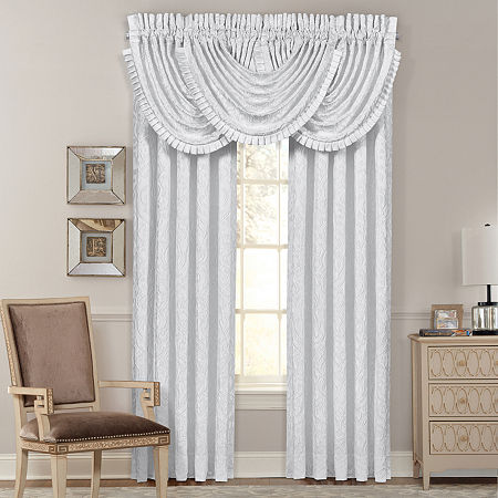 J Queen New York Astoria Window Panel Pair  49 x 84 - White