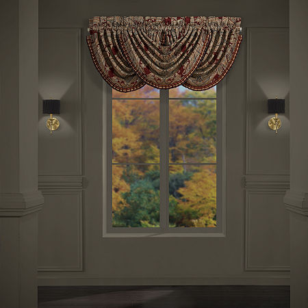 Click here for J Queen New York Garnet Waterfall Window Valance... prices