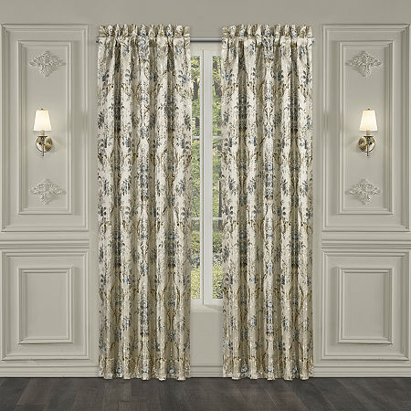Closeout! J Queen New York Jacqueline 4-Pc. Window Panel Set  50 x 84 - Ivory