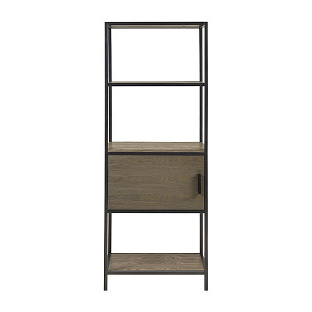 Click here for Madison Park Pagosa 3-Shelf Etagere Bookshelf  One... prices