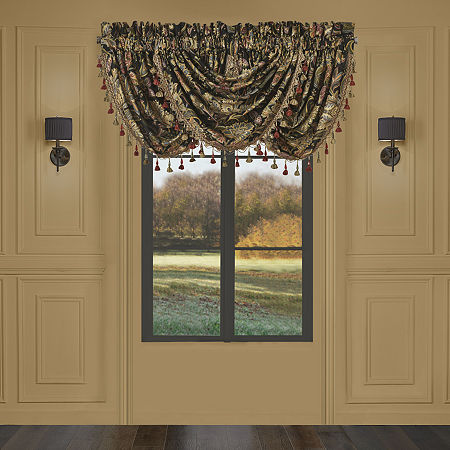 Click here for Five Queens Court Stefania Window Waterfall Valanc... prices