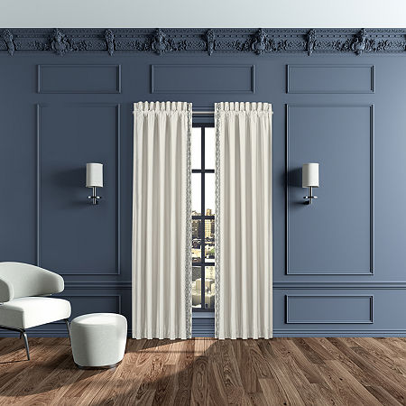 J Queen New York Adagio Window Panel Pair  50 x 95 - Sterling