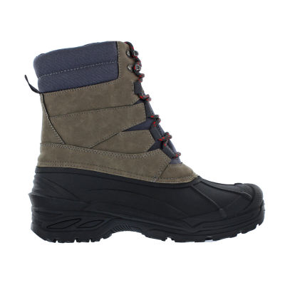 Weatherproof Mens Nevel Waterproof Flared Heel Winter Boots, Color ...