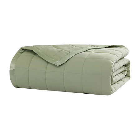 Beatrice Home Down Alternative Solid Blanket  Full/Queen - Sage