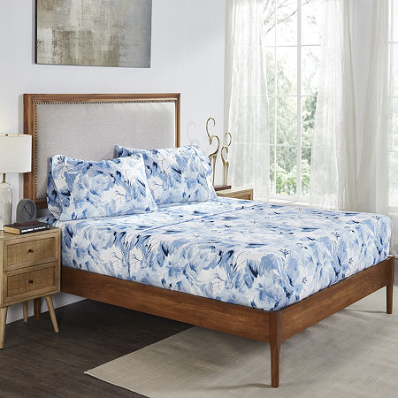 Click here for Better Trends Rosalia Sheet Set  One Size  Blue prices