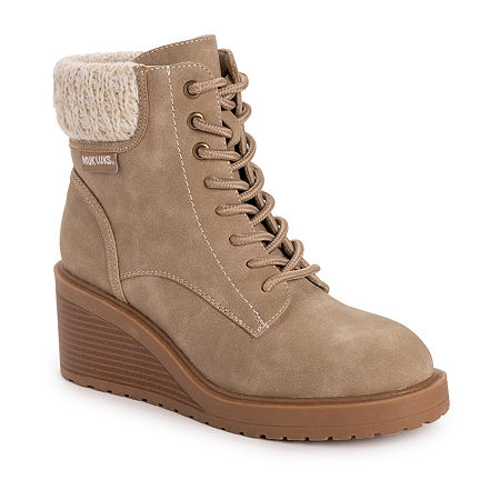 Muk Luks Womens Sky Solange Boot - Taupe